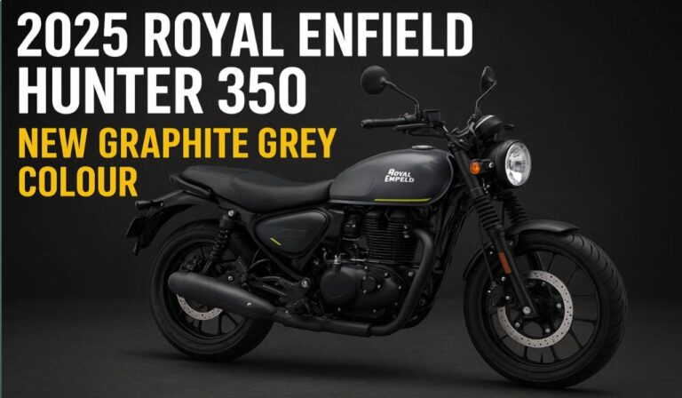 Royal Enfield Hunter 350 2025 Gets New Graphite Grey Colour at ₹1.77 ...