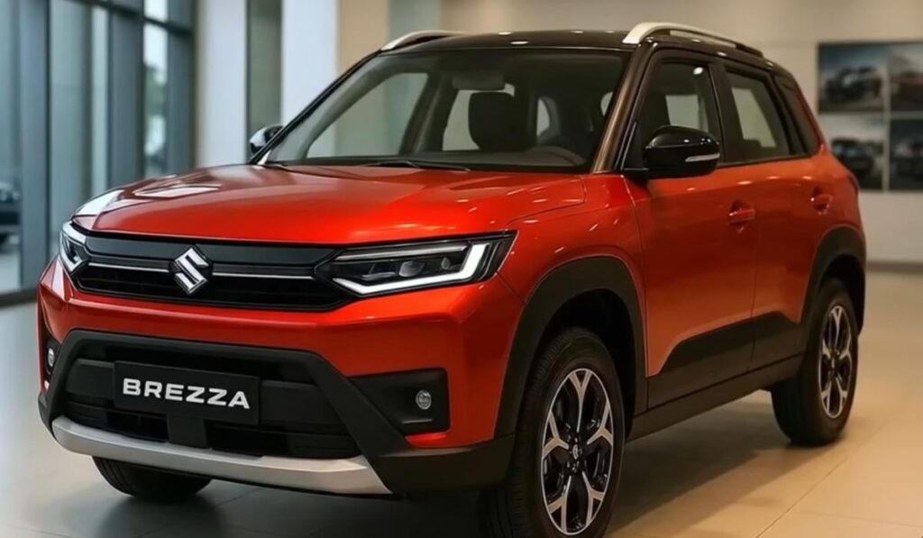 Maruti Brezza 2026 Facelift Spied Testing – Under-Body CNG Tank ...