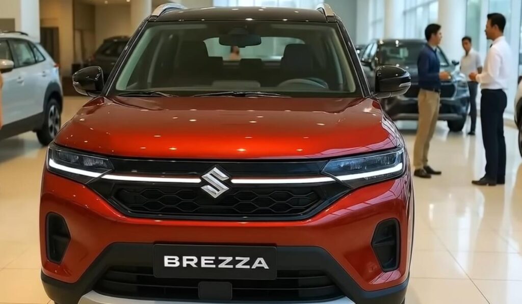 Maruti Brezza 2026 Facelift Spied Testing – Under-Body CNG Tank ...